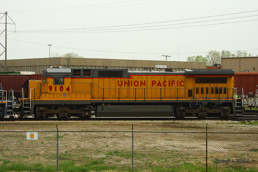 UP 9104 - GE C40-8